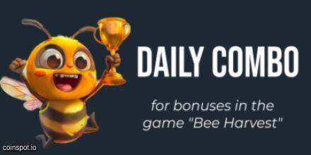 Комбо дня в игре Bee harvest на 9 февраля
