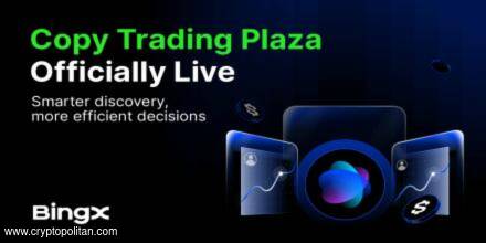BingX Rolls Out Copy Trading Plaza and Enhanced Lead Trader Homepage in Major Upgrade to Copy Trading Suite