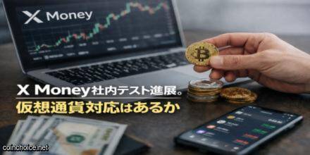X Money社内テスト進展。仮想通貨対応はあるか