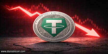 USDT de Tether enfrenta su peor declive de circulación en años por USD $1.500 millones