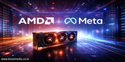 AMD, 메타와 ‘AI 동맹’에 주가 14% 폭등… “엔비디아 대항마 입지 굳히나”