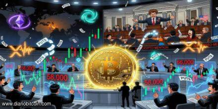 Bitcoin supera los USD $66.000 y recorta ganancias durante discurso de Donald Trump