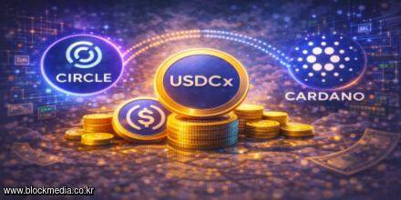 카르다노, 스테이블코인 ‘USDCx’ 출시에도⋯가격은 3%대 하락