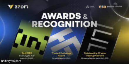 BYDFi Named Best All-in-One Crypto Trading Platform at Crypto Expo Europe, Extending Awards Momentum
