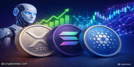 Führende KI Claude prognostiziert den Preis von XRP, Solana und Cardano bis Ende 2026