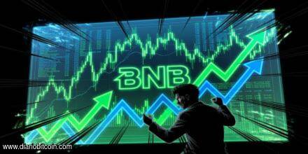 Bnb sube 3,15% a USD $663,12 en medio de volumen elevado