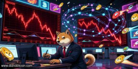 Dogecoin cae 0,76% en medio de volumen elevado