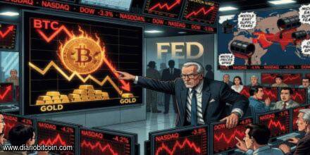 Bitcoin retrocede un día después de anuncio de la FED: analistas advierten más presión frente al oro